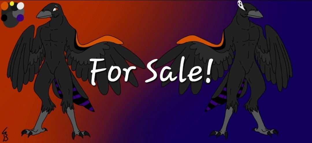 Crow Fursona for Sale - Etsy