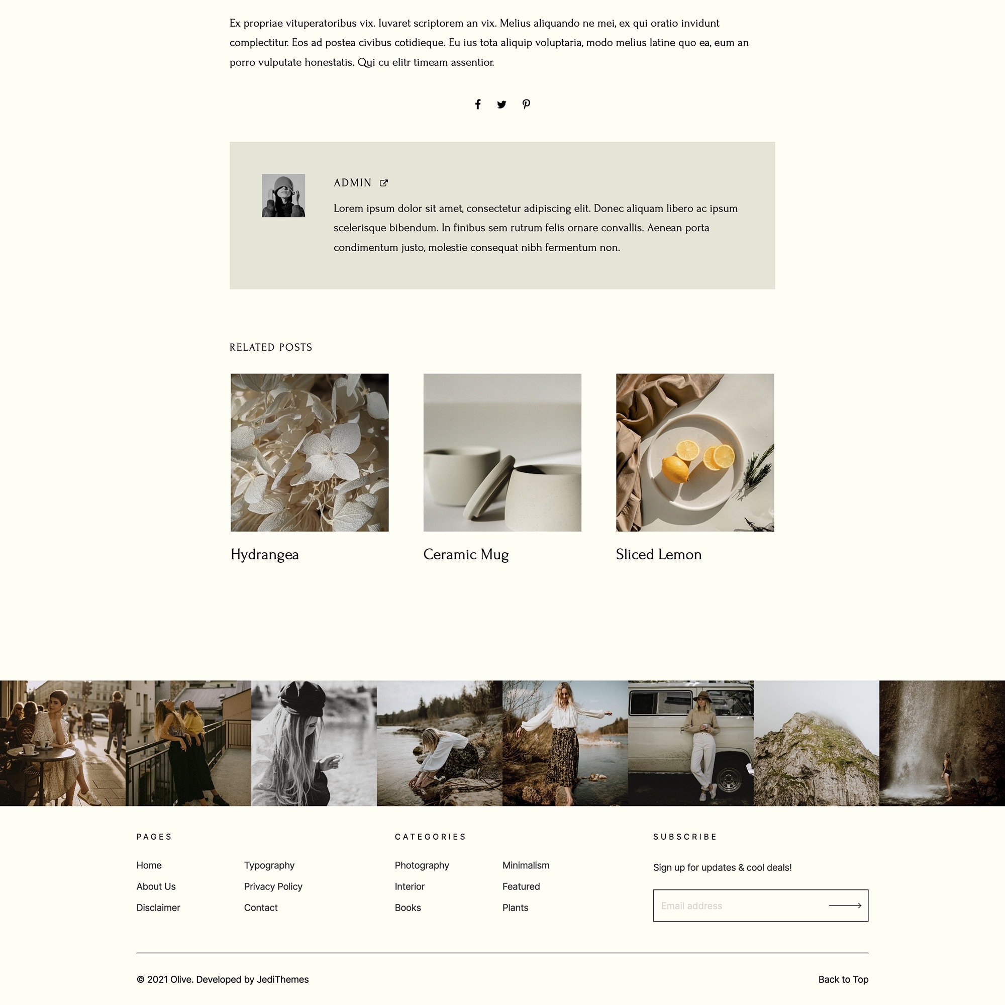 Premade Responsive Blogger Template, Responsive Blogger Theme, Blogger ...