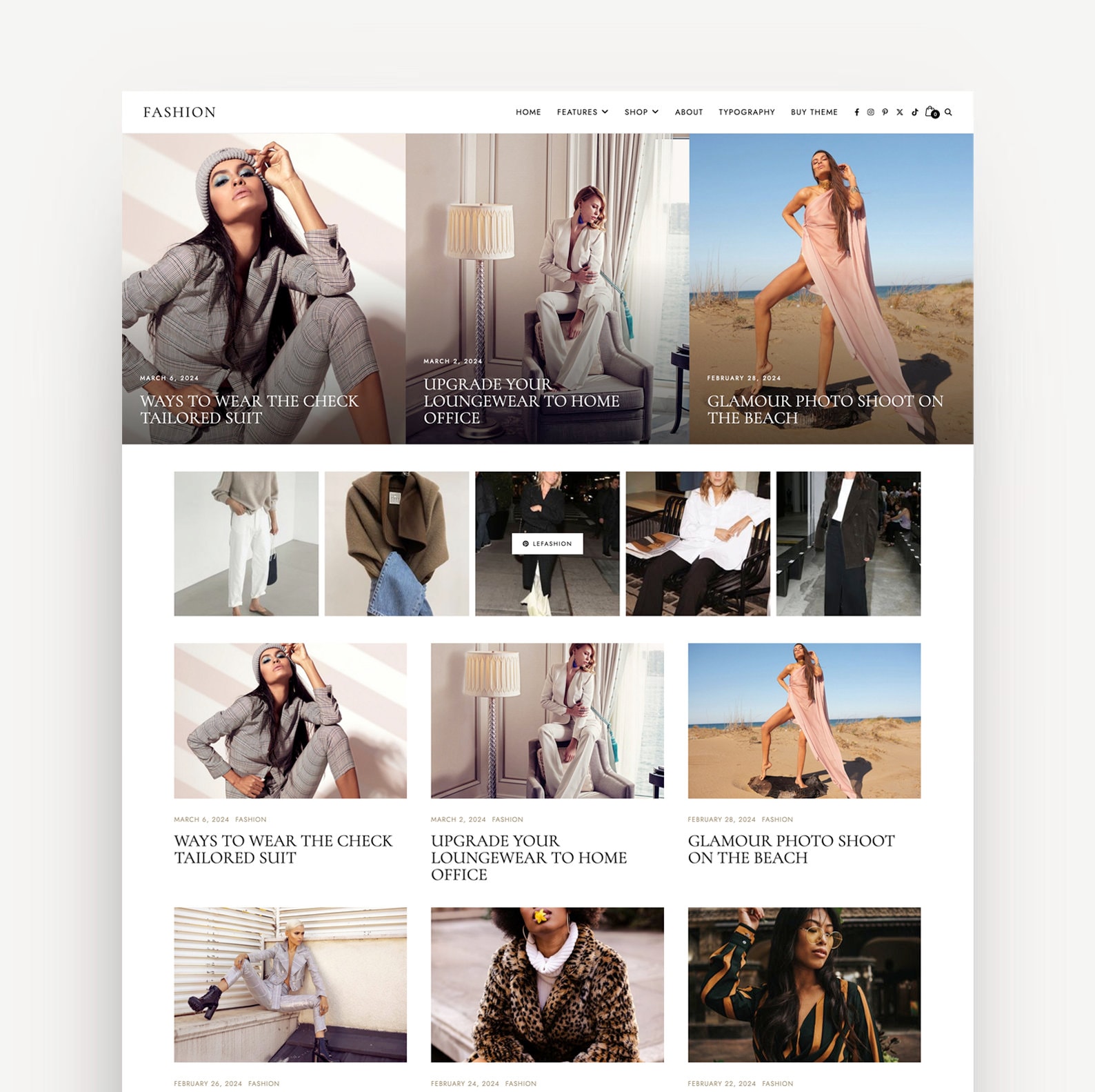 Nova Wordpress Theme • Responsive Wordpress Theme • Feminine Wordpress Theme • Wordpress Theme ...