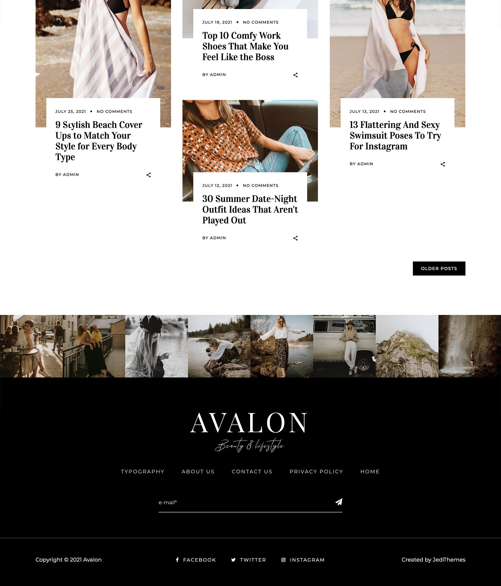 Avalon • Responsive Blogger Template, Modern Premium Blogger Theme ...