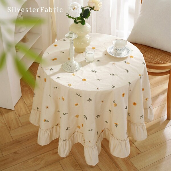 Flower Table Cloth - Etsy