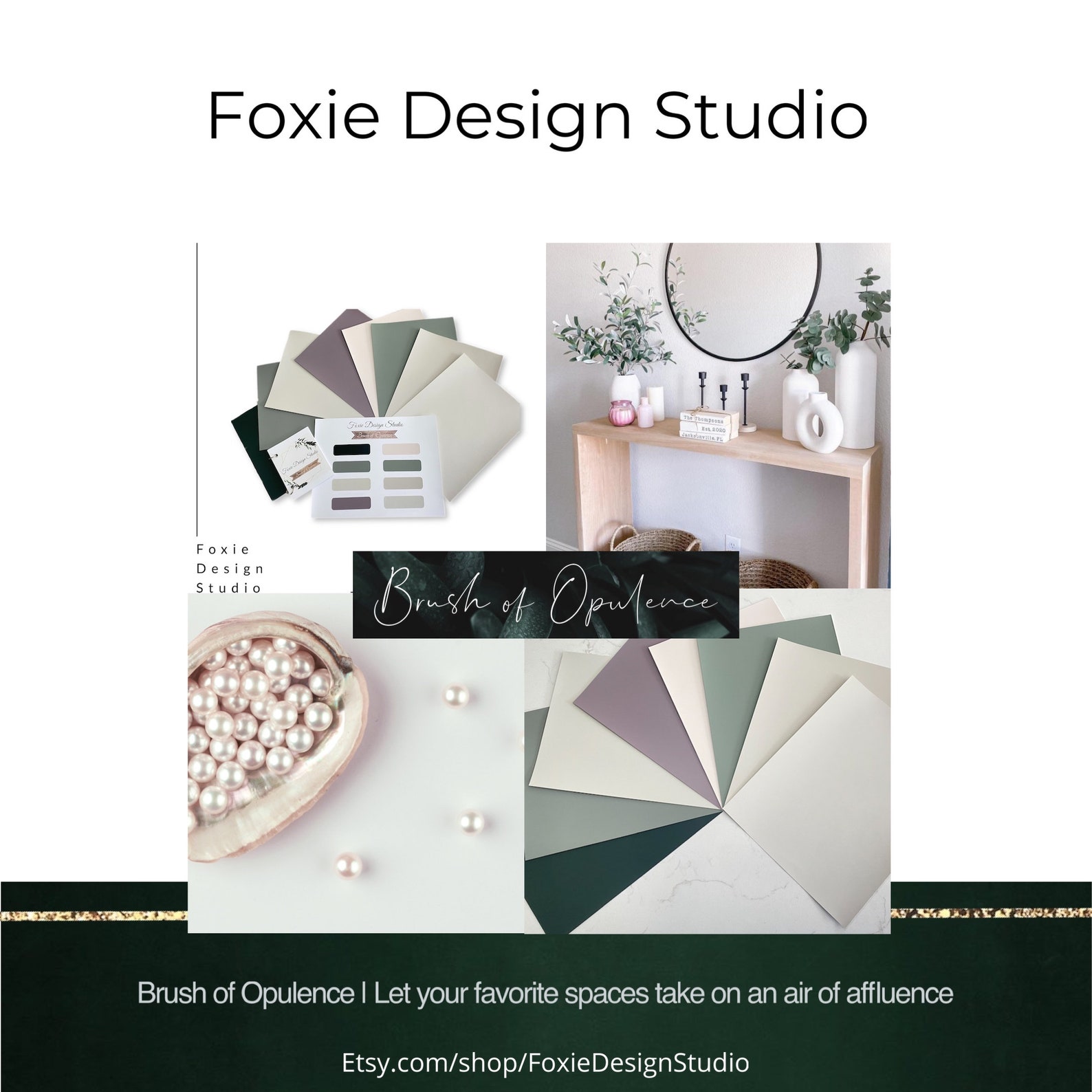 Digital Paint Palette: Brush of Opulence ,interior & Exterior Paint ...