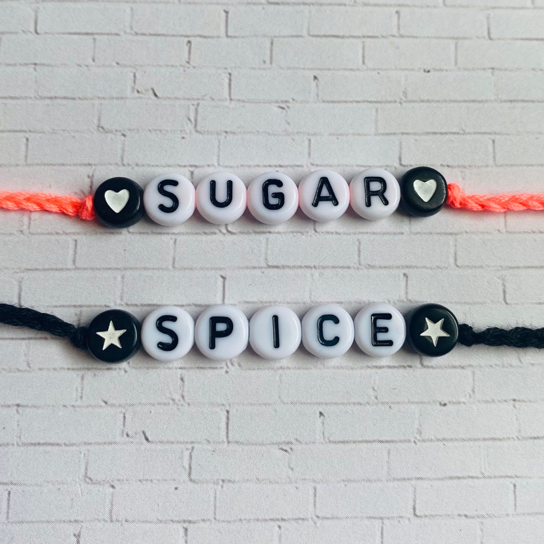 Sugar & Spice Friendship Bracelets (2 Pack) - Etsy