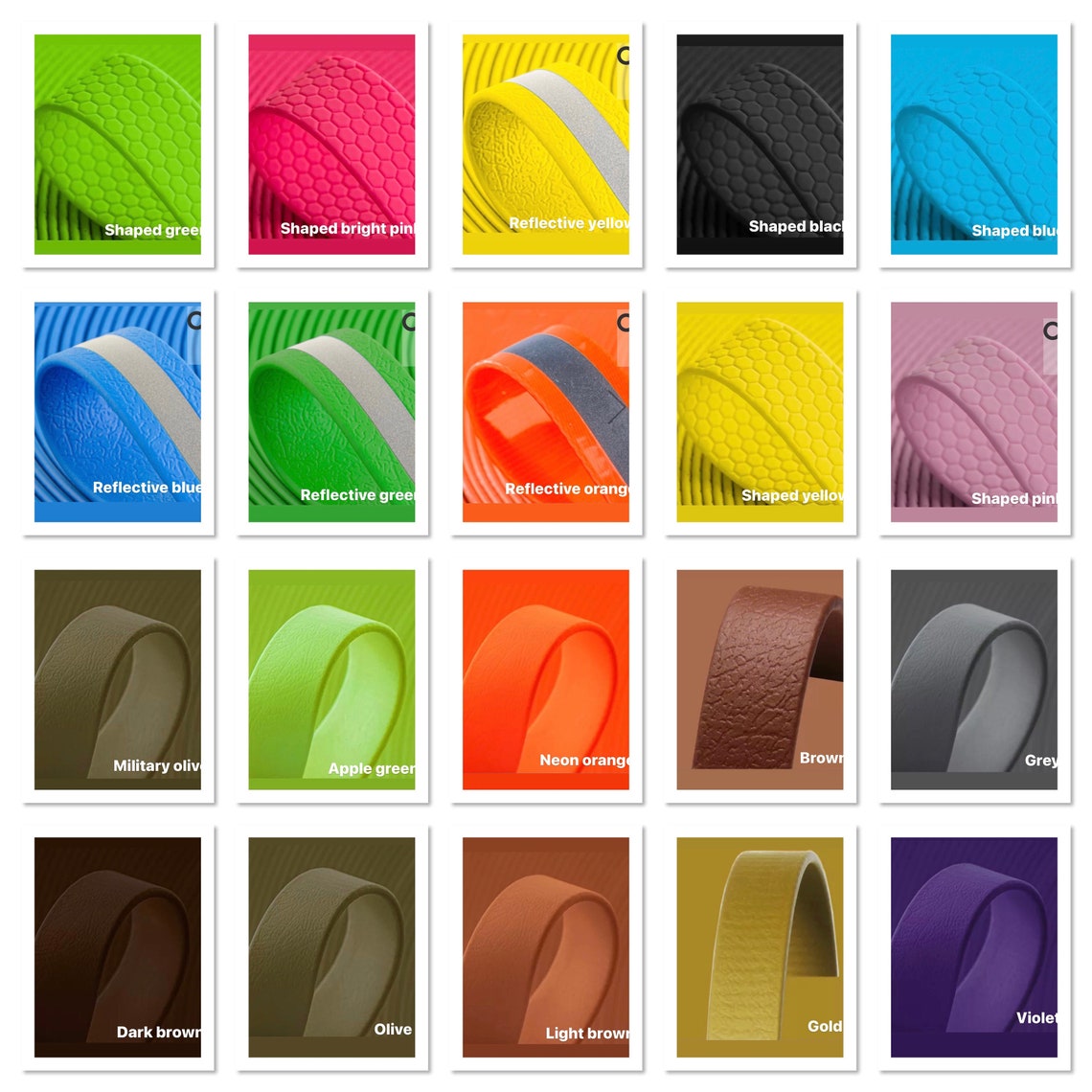 16MM Single Colour Biothane Quick Release Collar | Etsy