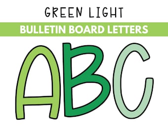 Out of the Blue Bulletin Board Letters | Printable DIY | Instant ...