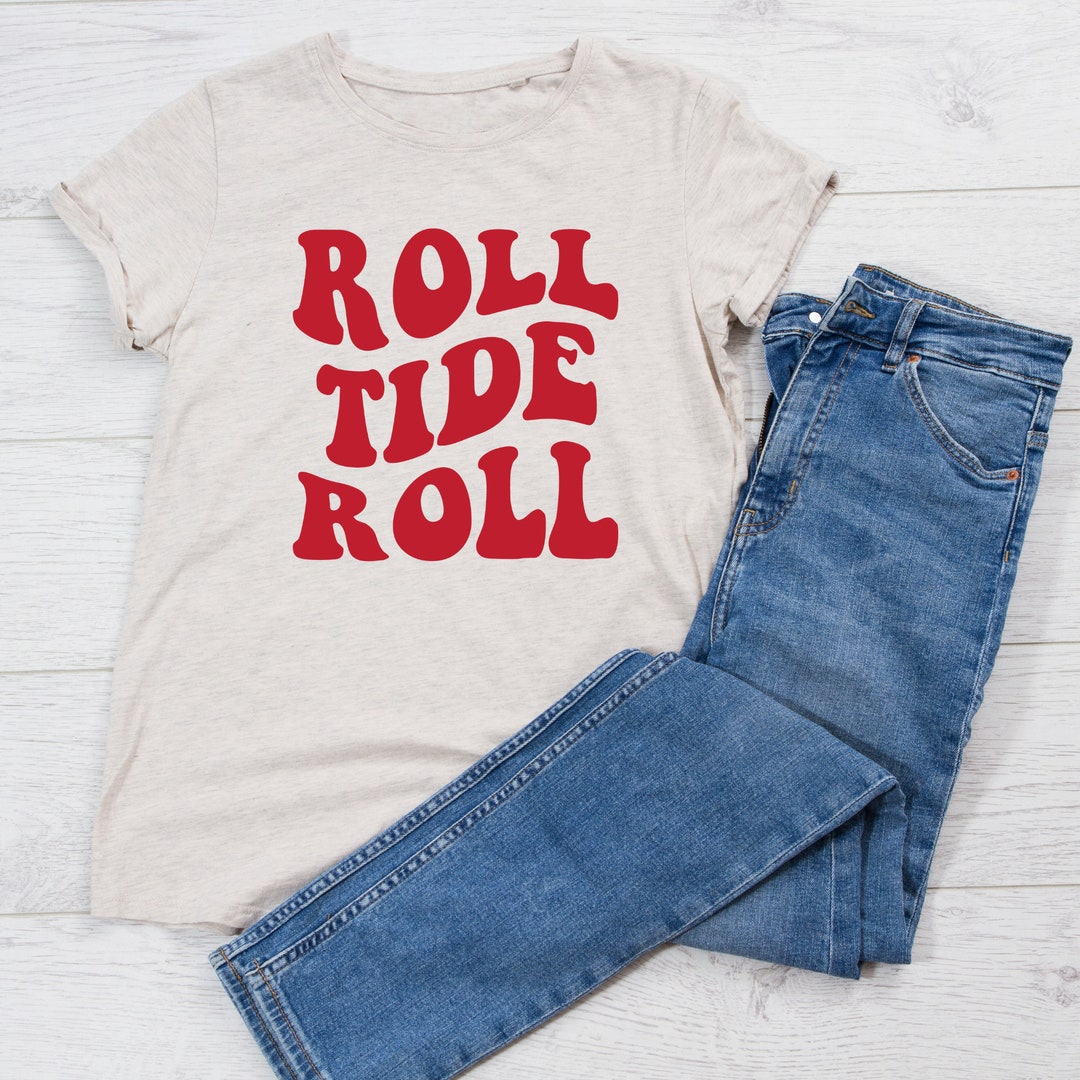Roll Tide Wave SVG - Etsy
