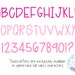 Tickled Pink Bulletin Board Letters | Printable DIY | Instant Download ...