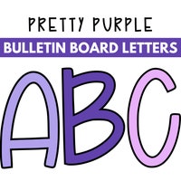 Groovy Retro Varsity Bulletin Board Letters, Letter Clipart, Printable ...