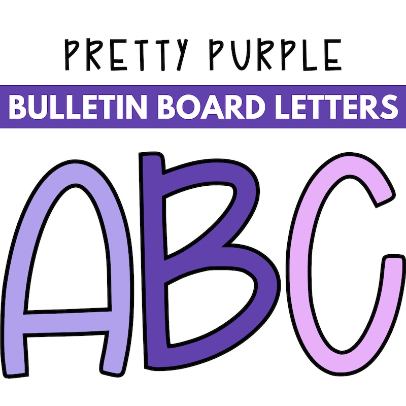 Bulletin Board Letters - Etsy