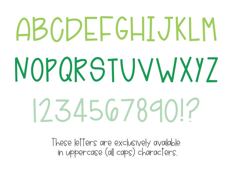 Green Light Bulletin Board Letters | Printable DIY | Instant Download ...