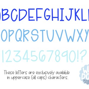 Out of the Blue Bulletin Board Letters | Printable DIY | Instant ...