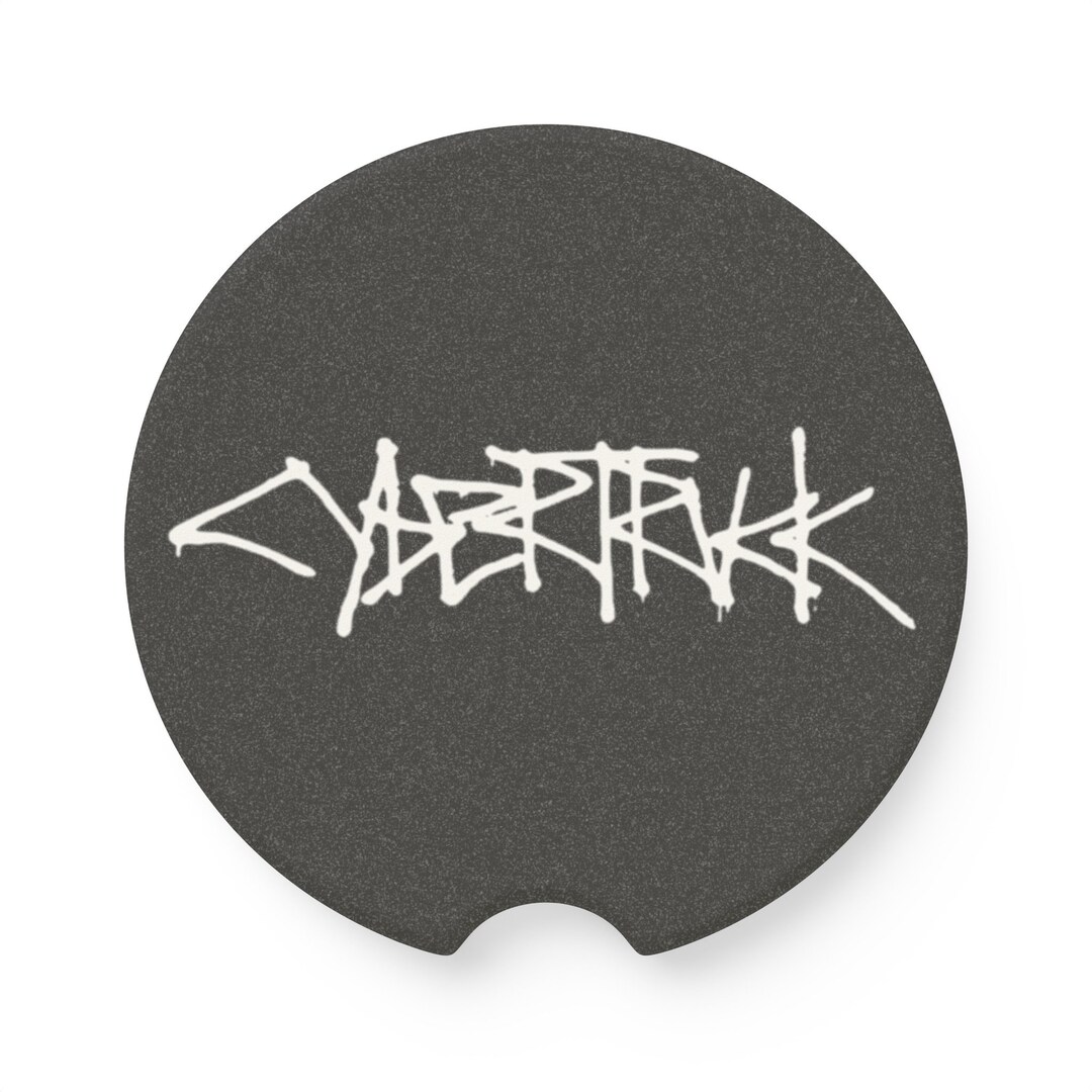 Cybertruck Graffiti Soapstone Car Coaster - Etsy