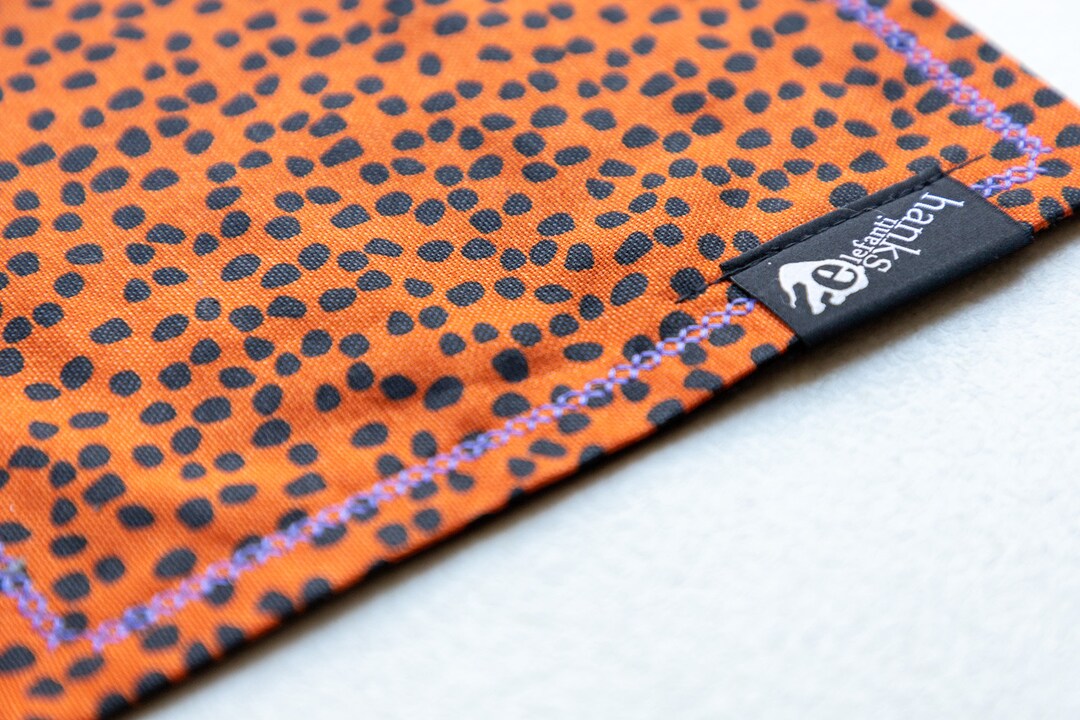 Orange Spots EDC Hank - Etsy