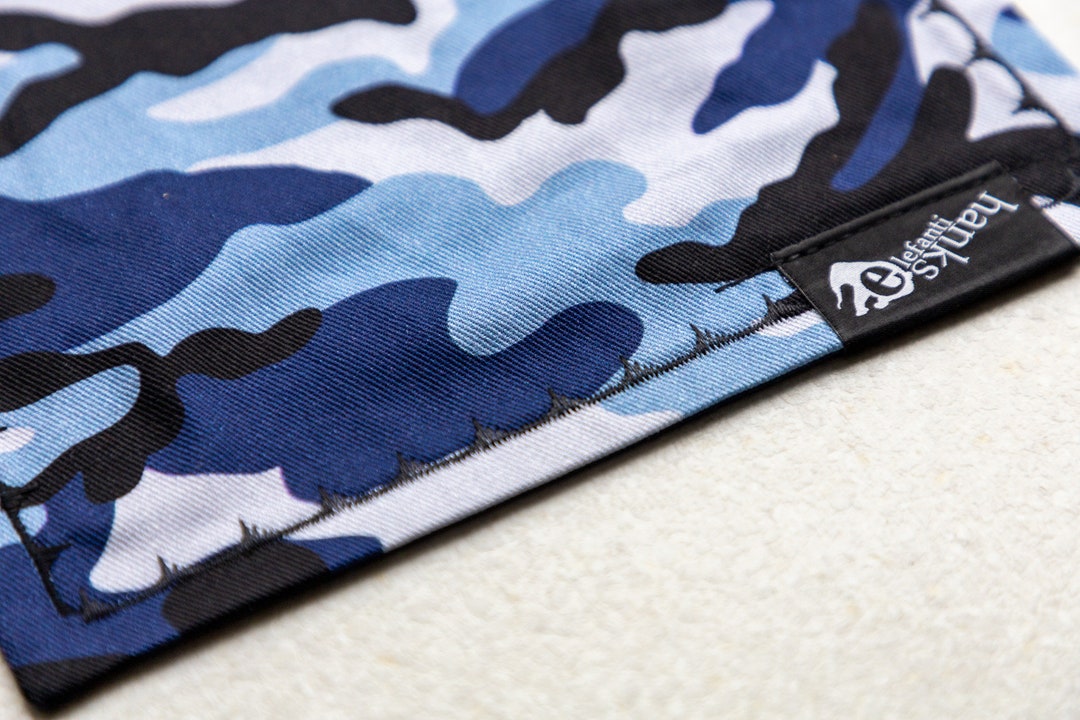 Camo EDC Hank Blue - Etsy