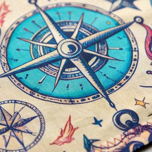 Compass Rose V3 EDC Hank - Etsy