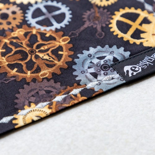 Outer Space Lunar Orbit Microfiber EDC Hank by Ace of Hanks. - Etsy