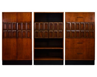 3 Piece Wall Unit - Etsy