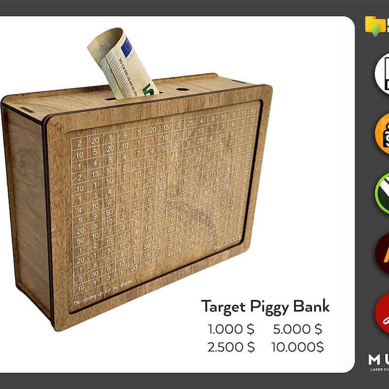 Funny Coin Piggy Bank - Etsy UK