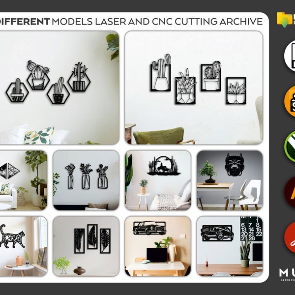 Cnc Wall Decor - Etsy