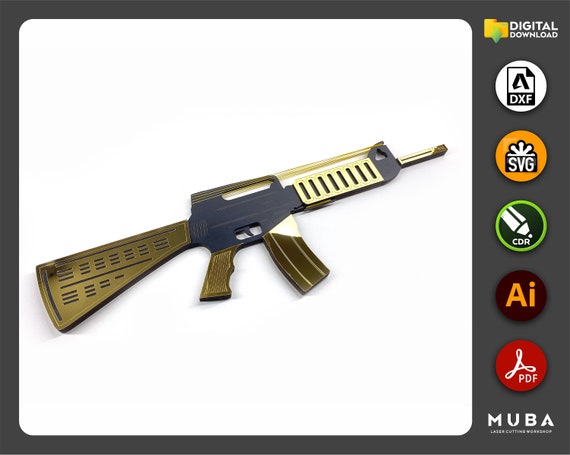 M16 Rubber Band Gun Files Glowforge Rubber Gun Toy Gun File - Etsy