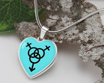Polyamory Symbol Necklace - Etsy