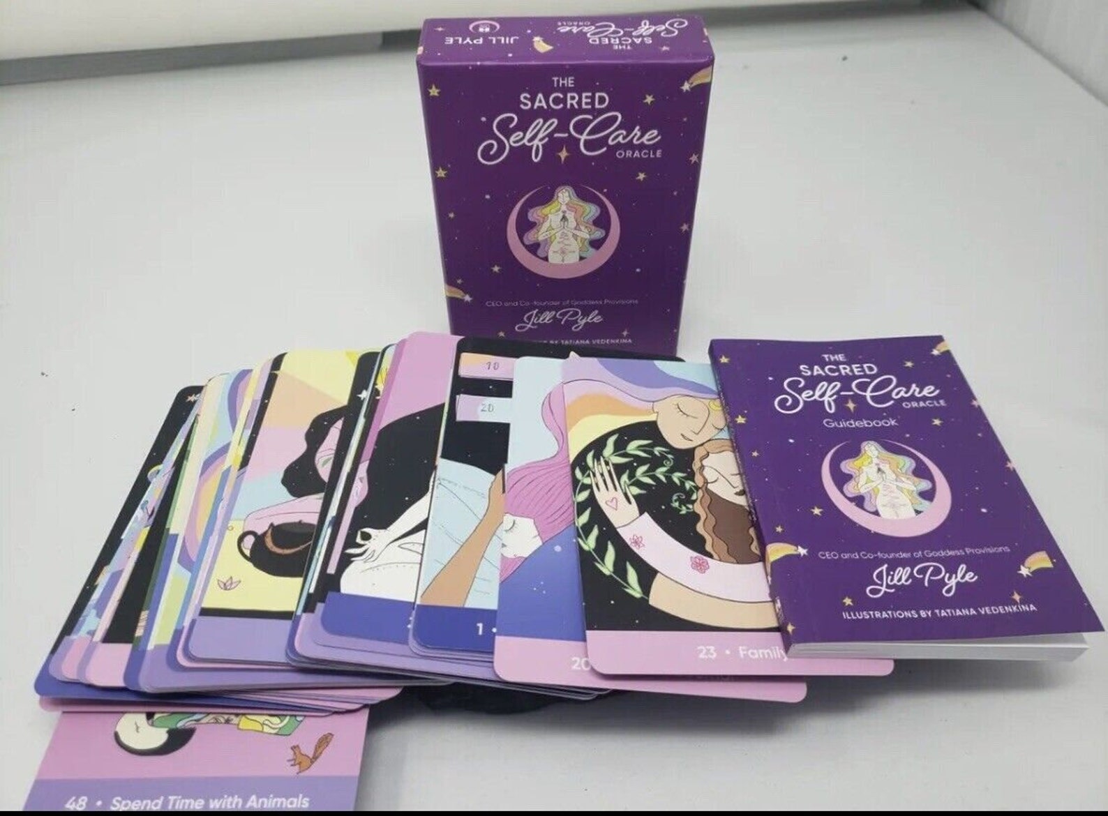The Sacred Self-care Oracle 55-card Deck & Guidebook NEW SEALED Hay ...