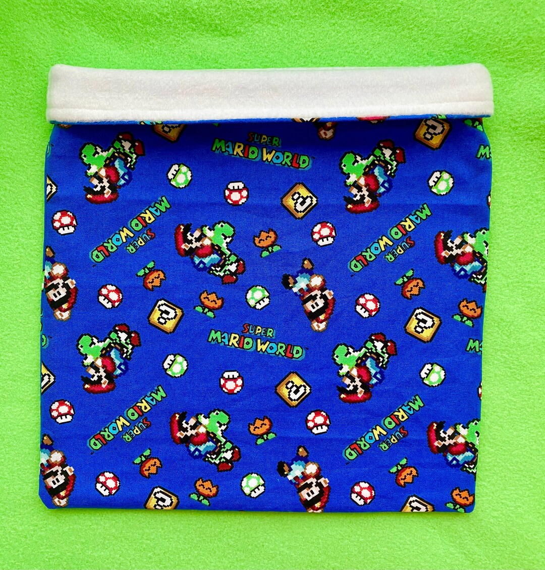 READY TO SHIP!! Super Mario World Hedgehog Bag, Snuggle Sack, Bonding ...