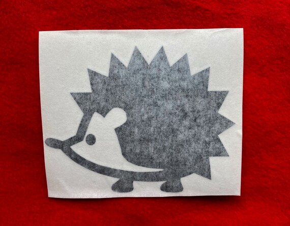 Cute Hedgehog Sticker Vinyl Decal Waterproof - Etsy