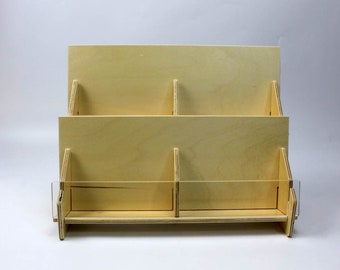 Counter Top Retail Card Display Stand With 3-tiers of Shelves - Etsy