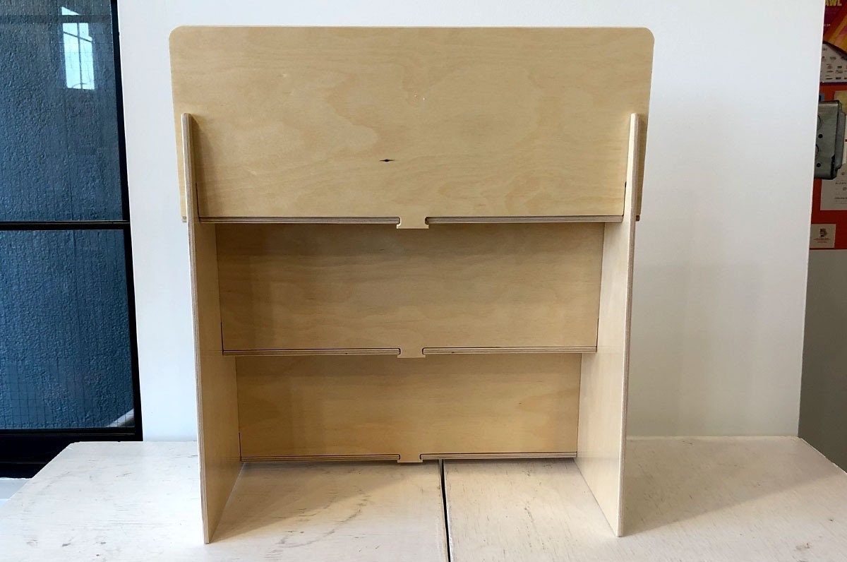 3-tier Counter Top Greeting Card Display Rack W/ Full View - Etsy