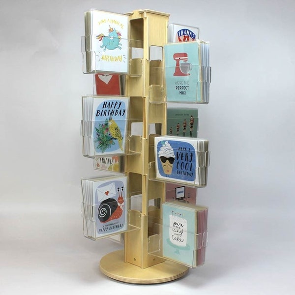 Greeting Card Display Rack - Etsy