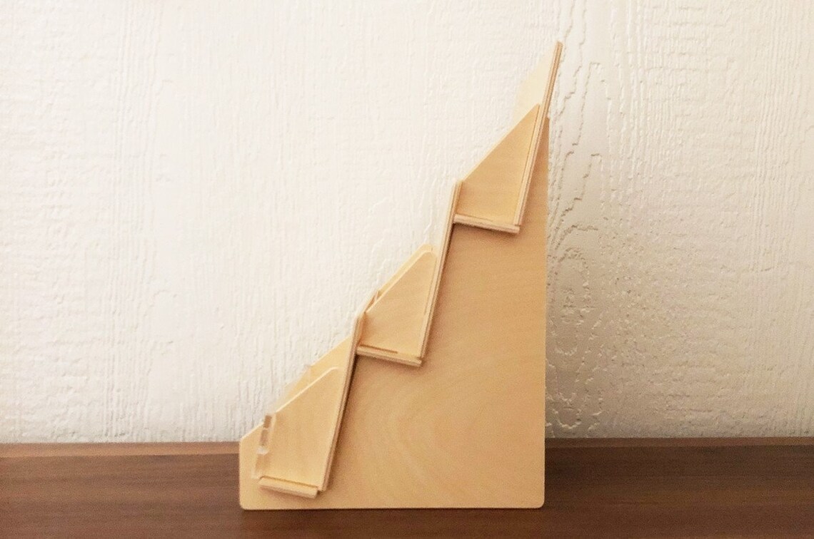 Counter Top Retail Card Display Stand With 3-tiers of Shelves - Etsy