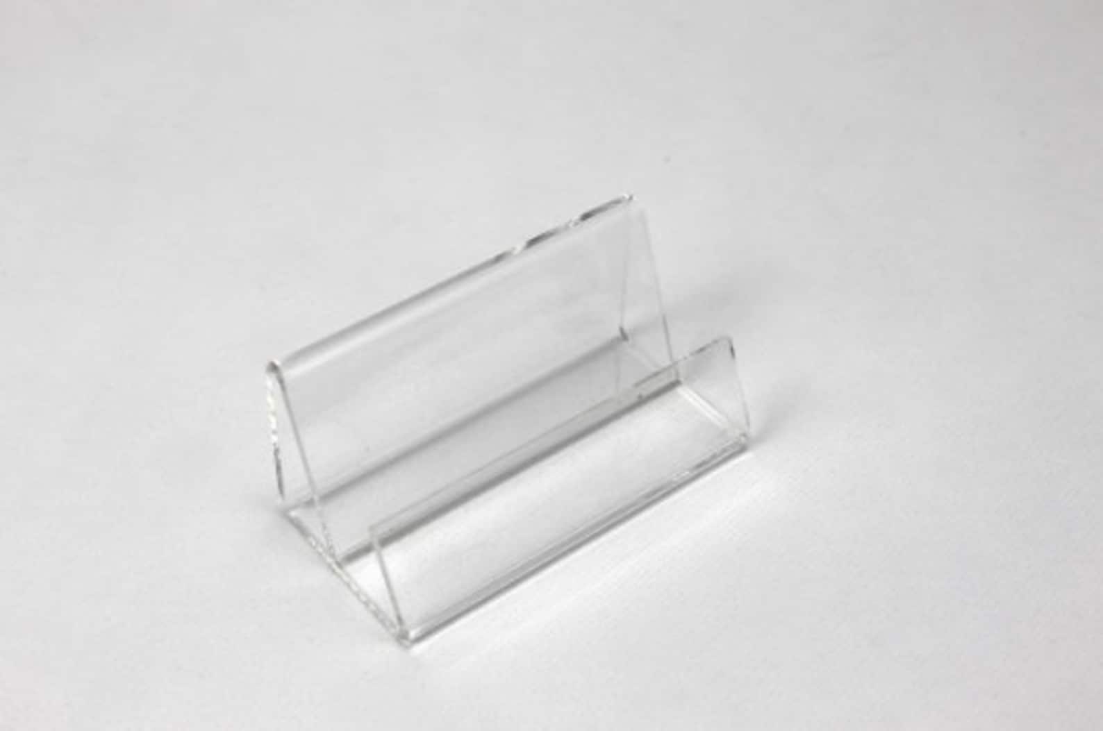 Acrylic Business Card Stand - Etsy