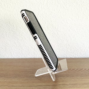 Mini Clear Acrylic Easel Stand | Small Display for Cards, Phones, Mini ...