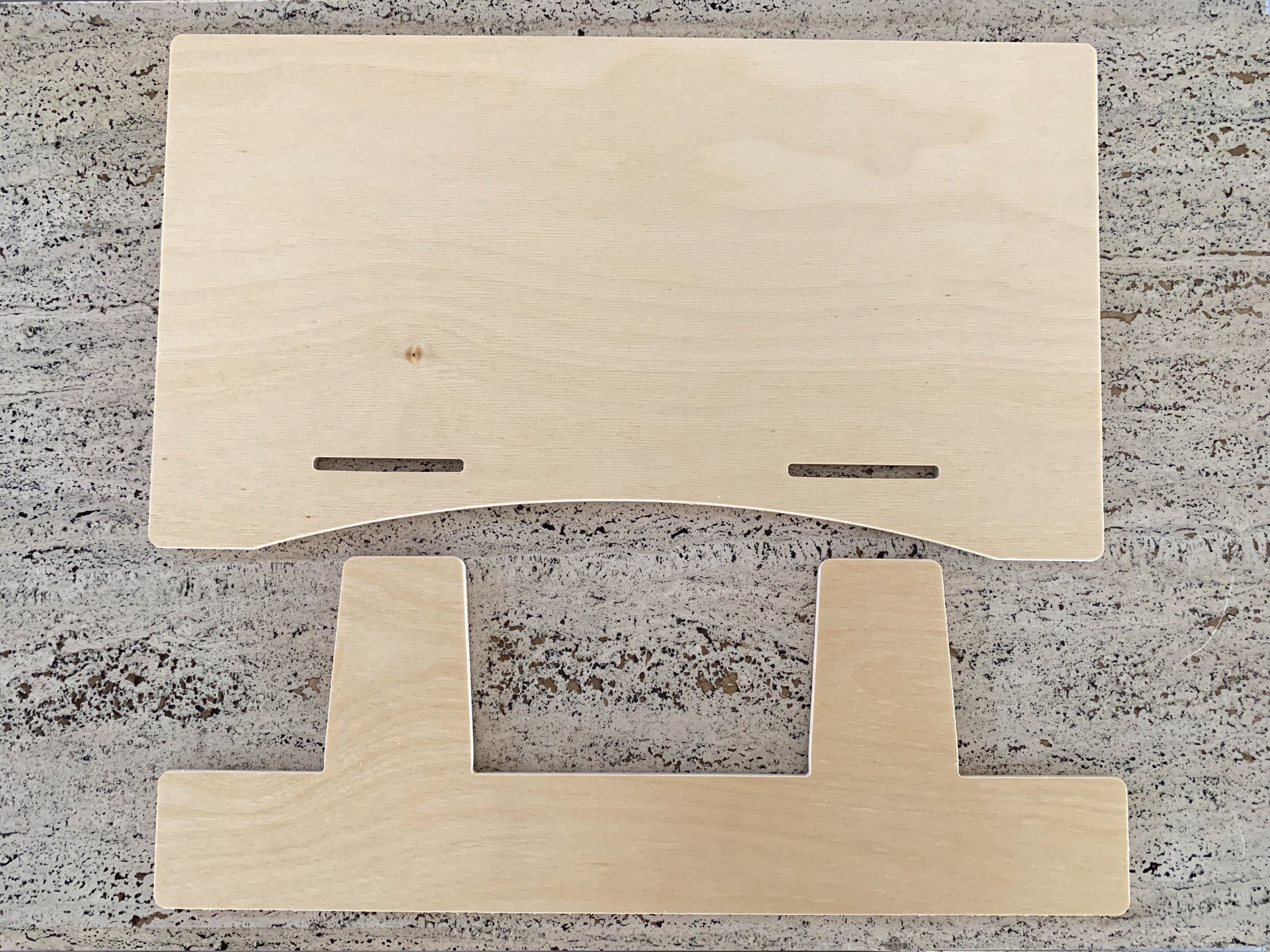 Wood Book Display Stand 18” | Easel Stand for Books, Prints & Signs ...