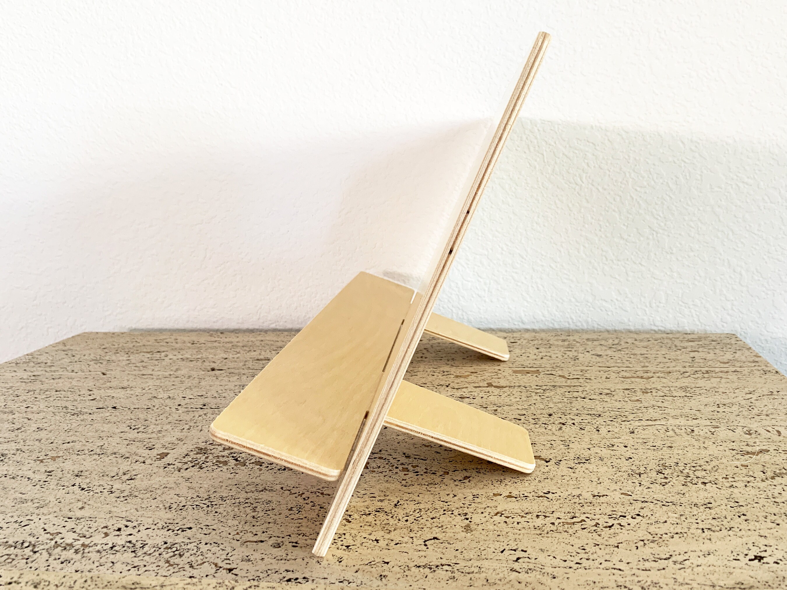 Wood Book Display Stand 18” | Easel Stand for Books, Prints & Signs ...