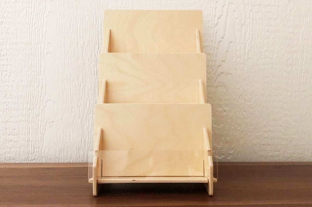 Counter Top Retail Card Display Stand With 3-tiers of Shelves - Etsy
