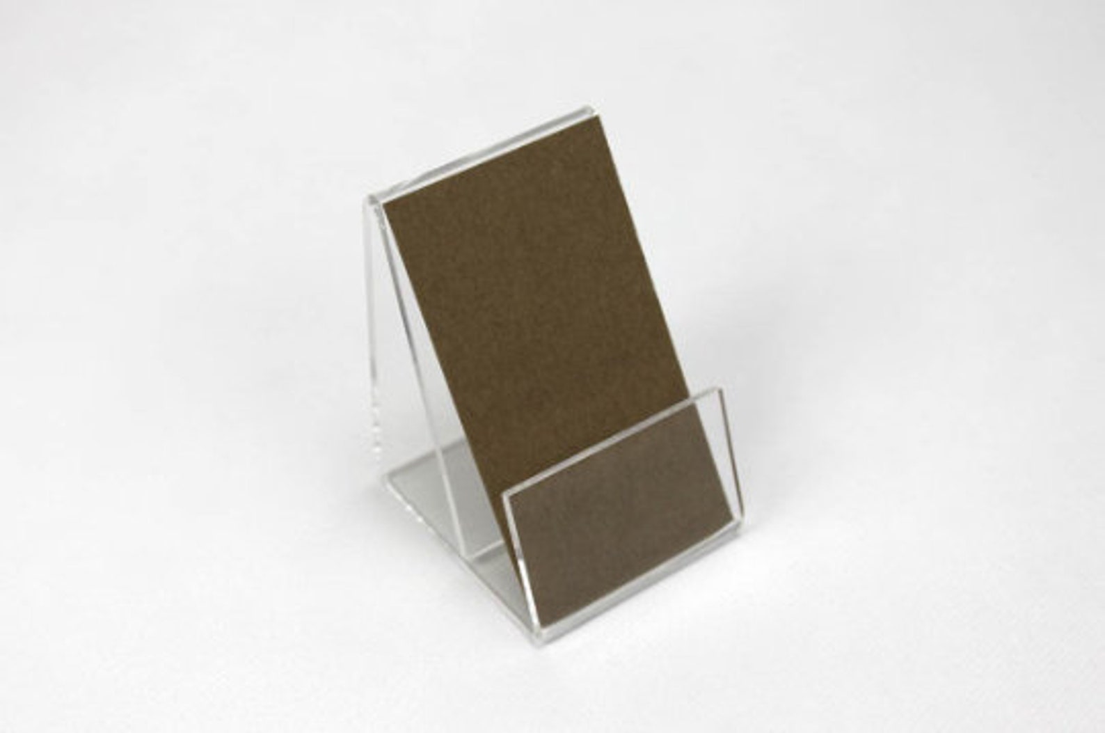 Acrylic Business Card Stand - Etsy
