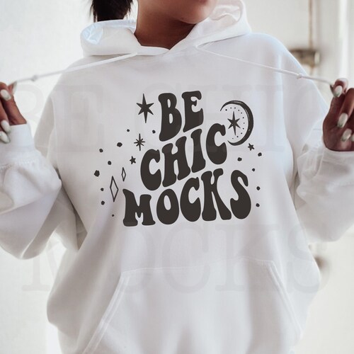 Gildan 18500 Mockup Gildan White Hoodie Mockup 18500 Model Etsy