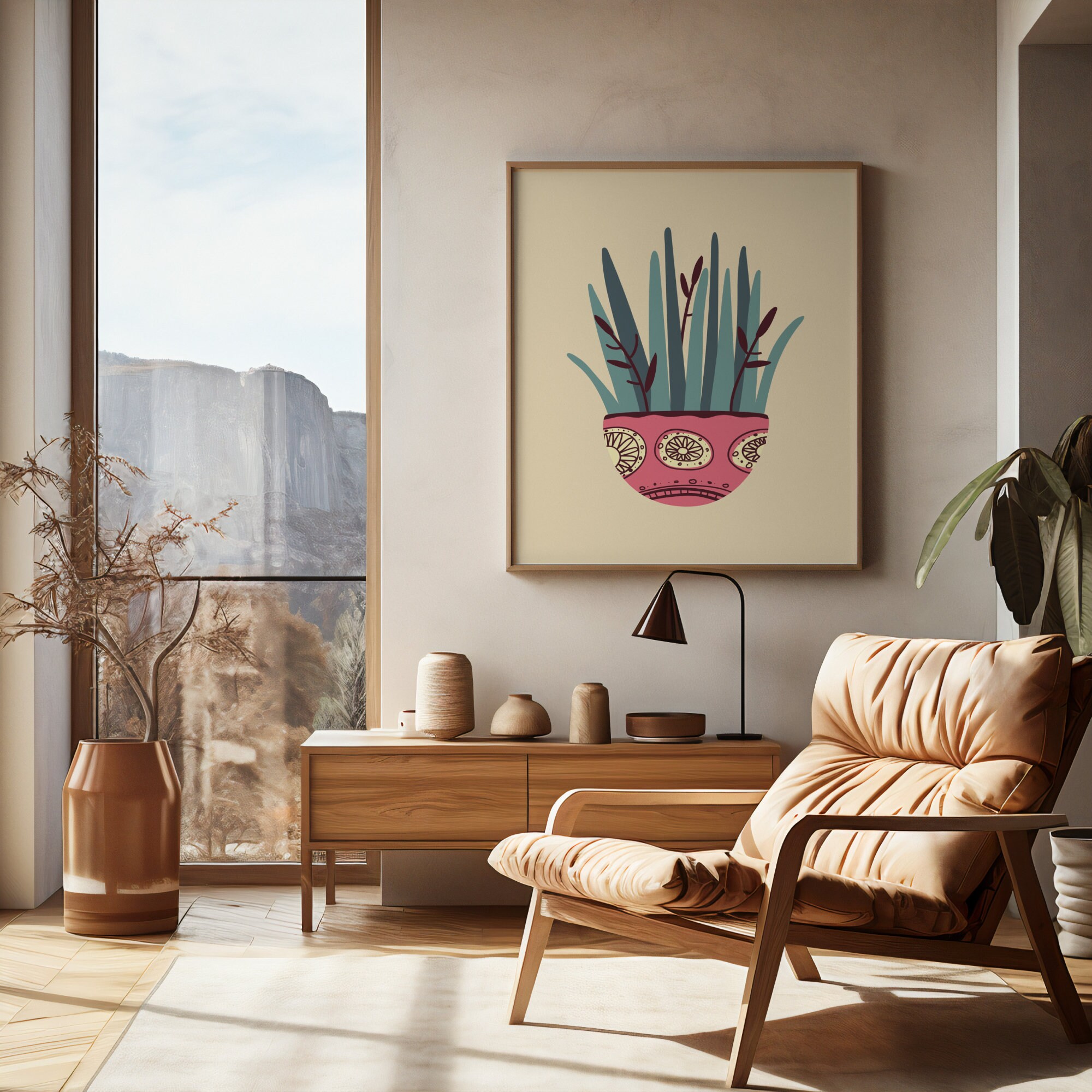 Set of 3 Boho Floral Prints, Printable Wall Decor, Ideal for Gallery ...