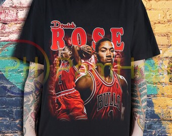 Derrick Rose T Shirt - Etsy