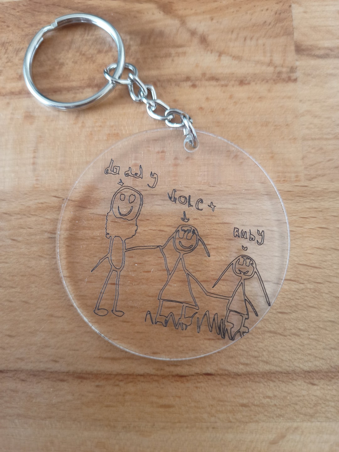Father's Day Personalised Key Rings - Etsy