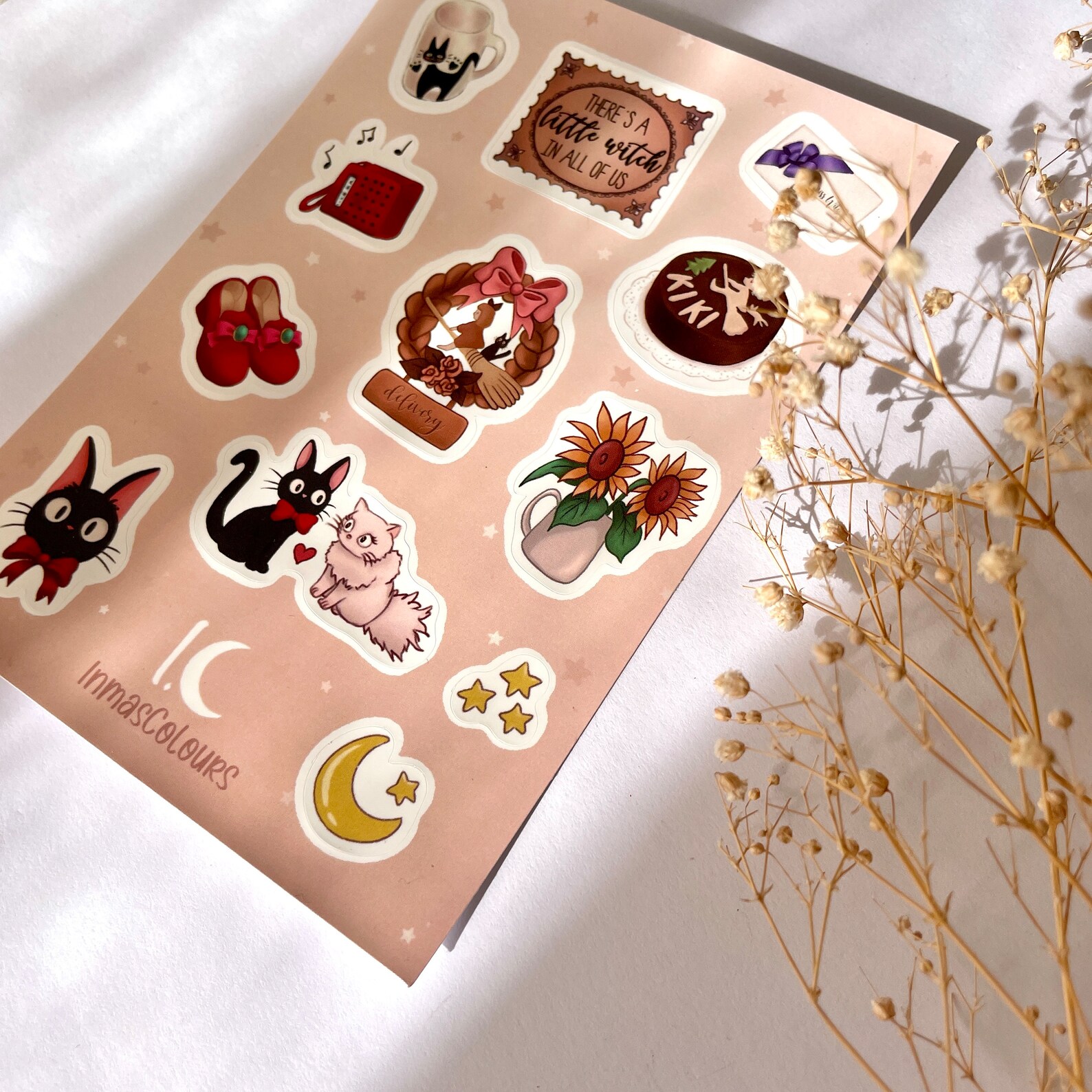 Anime Sticker Sheet Vinyl Stickers Kiss Cut Stickers Bullet - Etsy