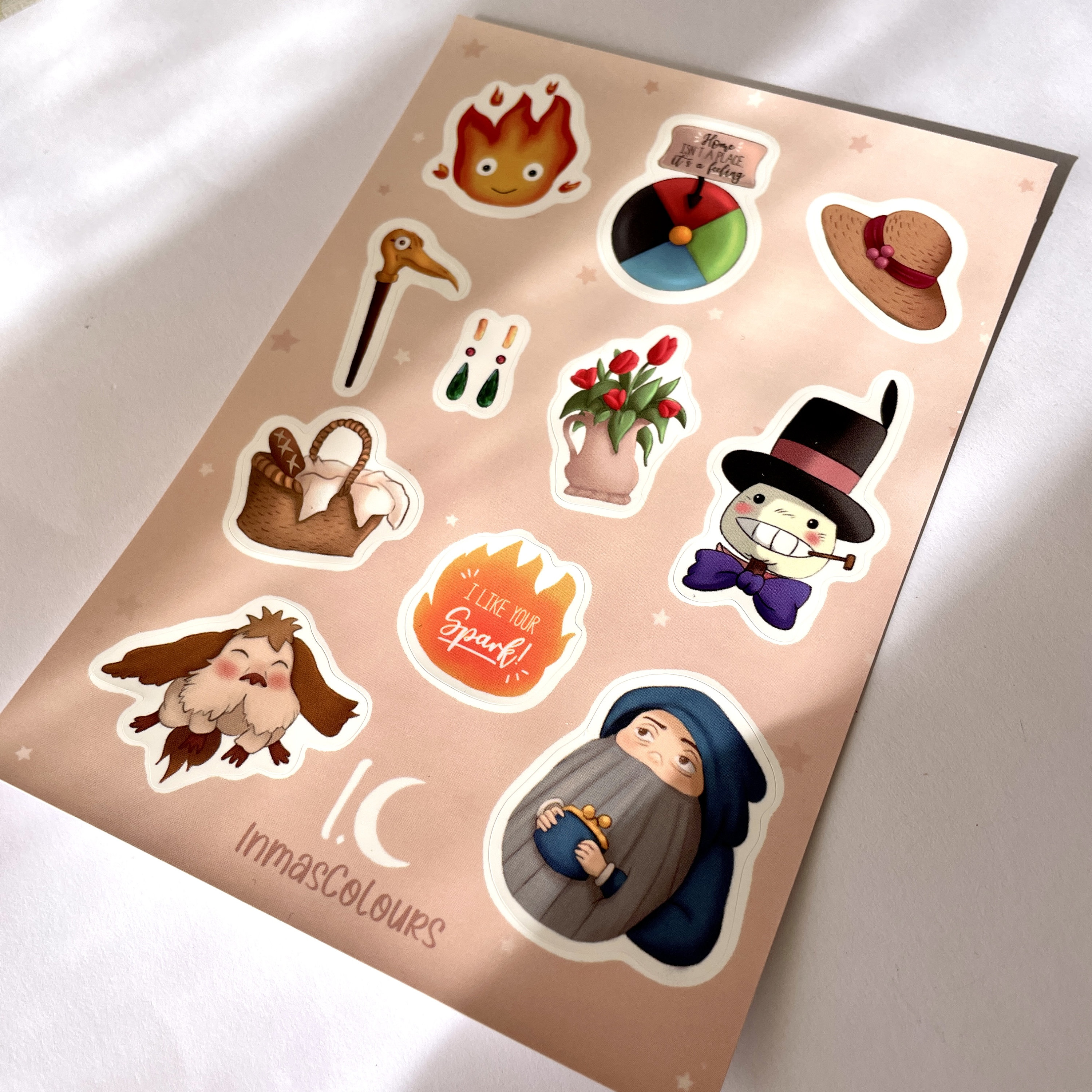 Anime Sticker Sheet Vinyl Stickers Kiss Cut Stickers Bullet - Etsy