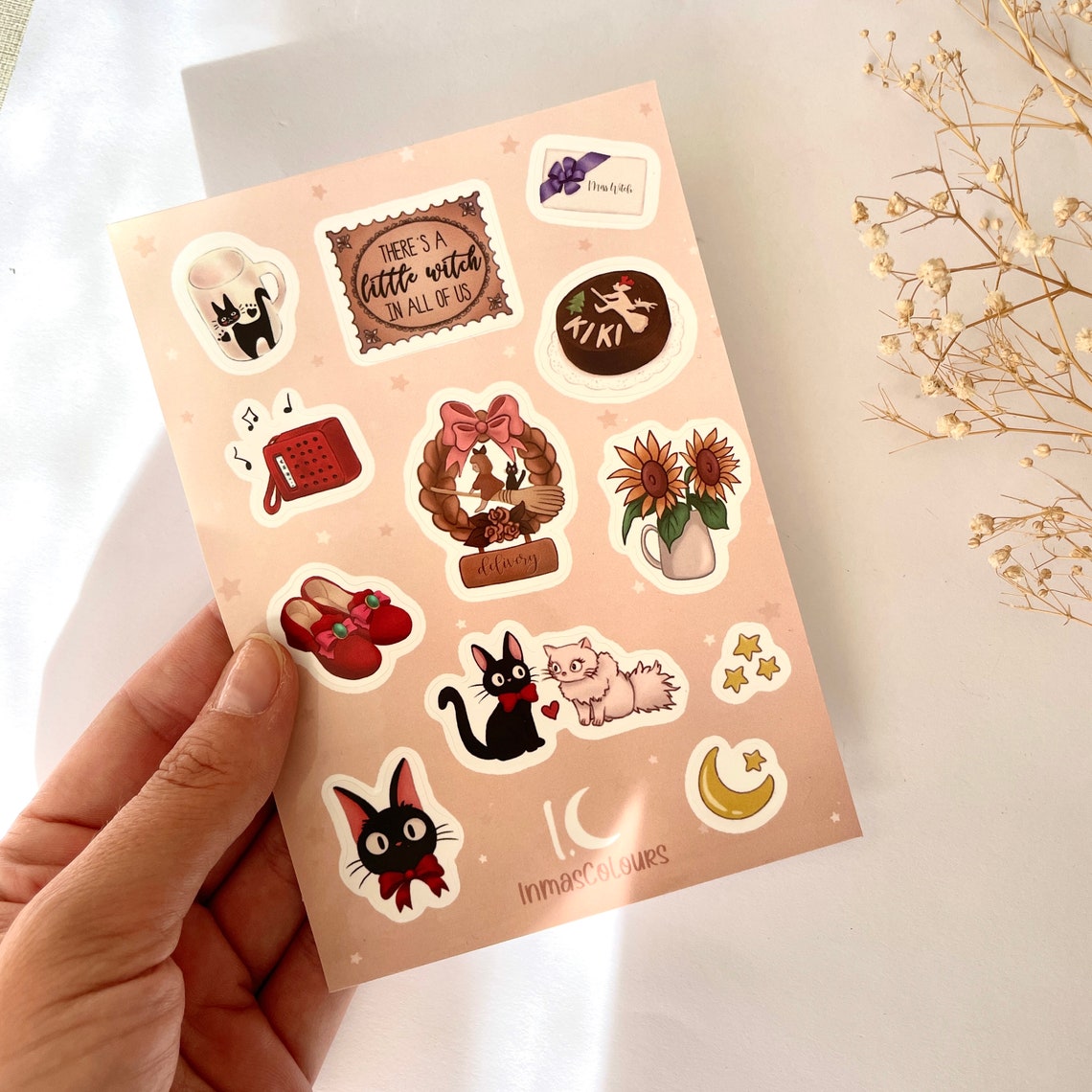 Anime Sticker Sheet Vinyl Stickers Kiss Cut Stickers Bullet - Etsy