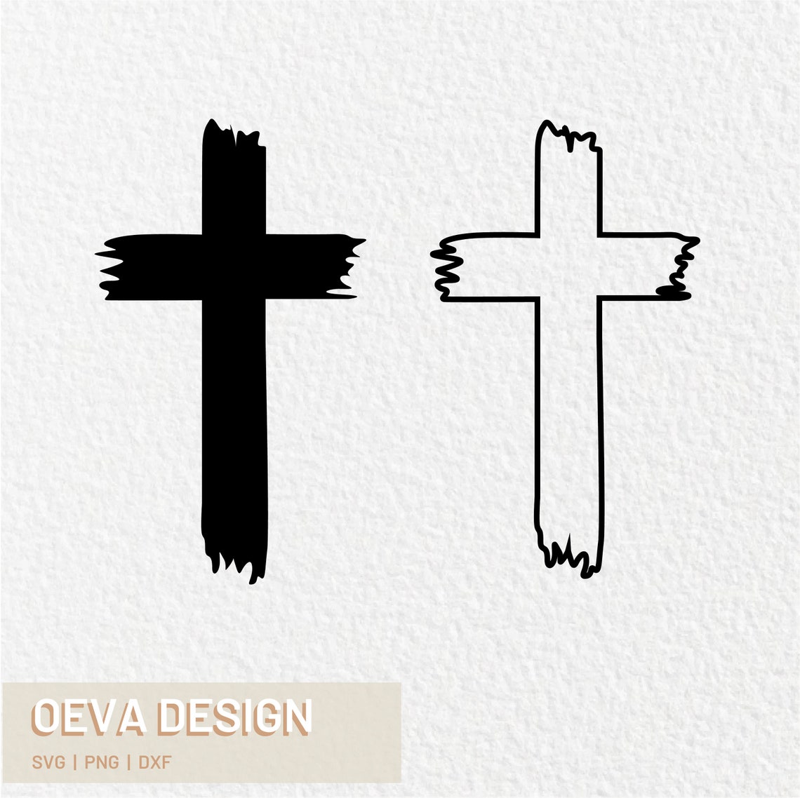 Rugged Cross SVG Crucifix Jesus on the Cross Cut File Silhouette ...