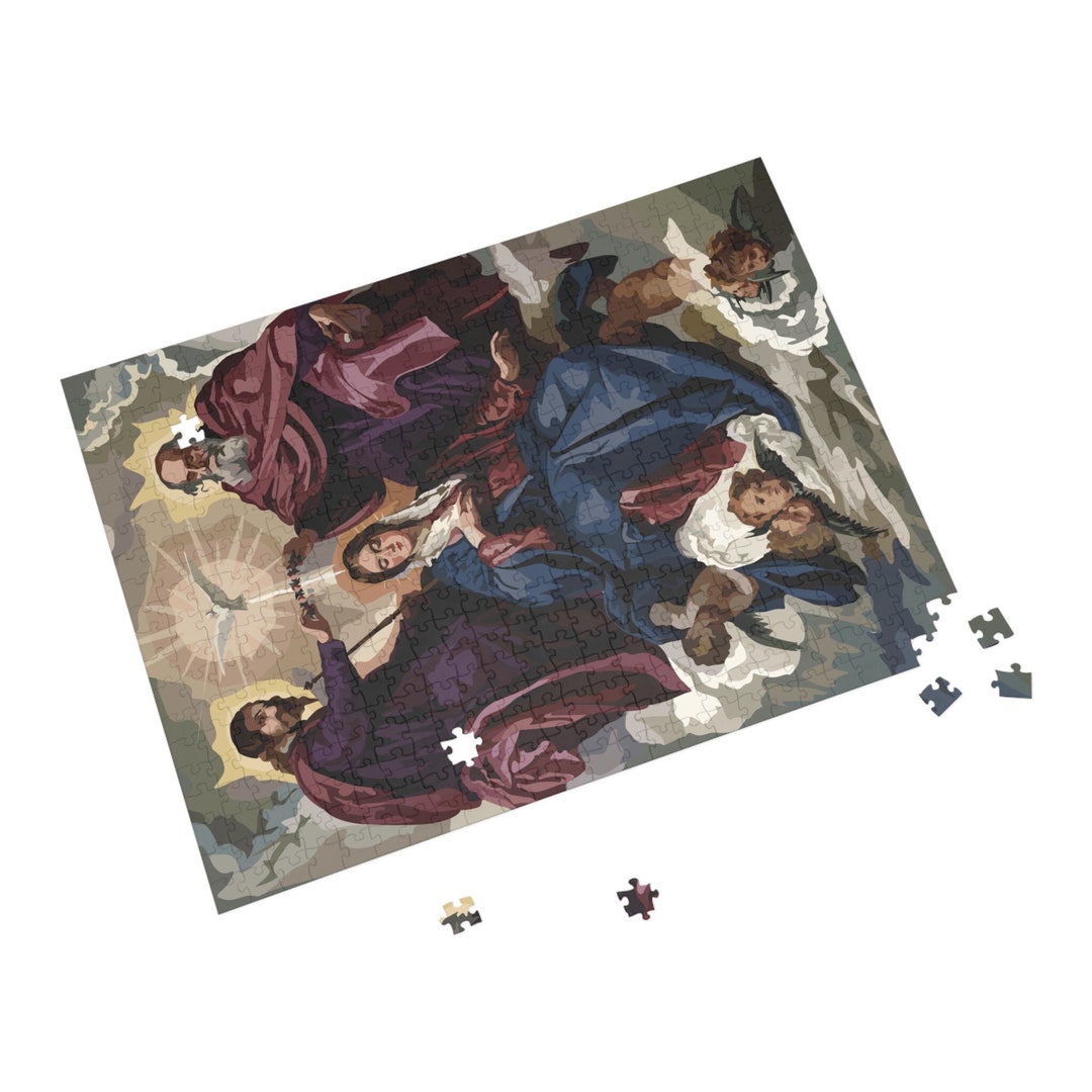 Coronation of Our Lady Puzzle, Religious Puzzle for Kids, Religious ...