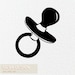 Dummy SVG / Pacifier SVG / Dummy Instagram Highlight / Baby SVG / Kids ...