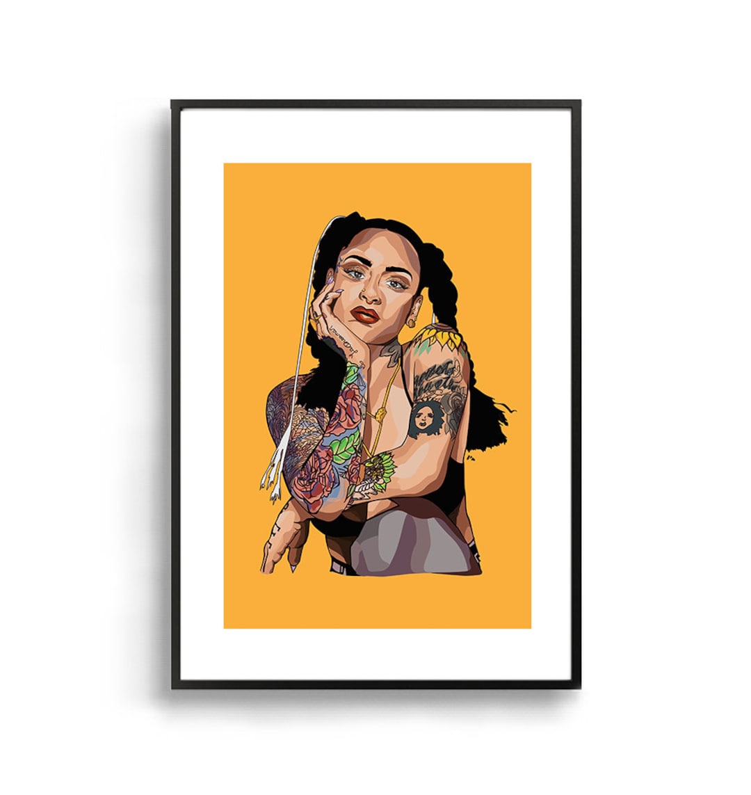 Kehlani | Framed Art Print R&B Rap Soul Pop Music Poster - Etsy