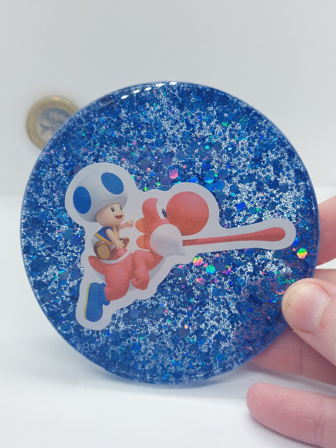 Yoshi and Toad Mushroom Kingdom Mario Brothers Nintendo - Etsy